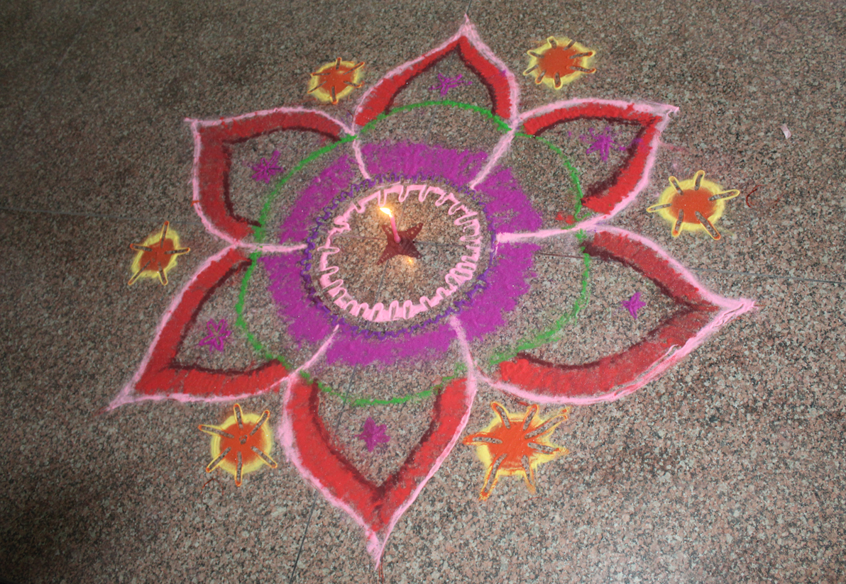 Rangoli & Diwali Celebration | Matrix High School